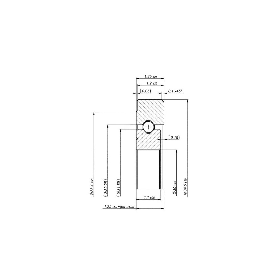 Titan bearing SD SD 1809XZRY – MPS Watch